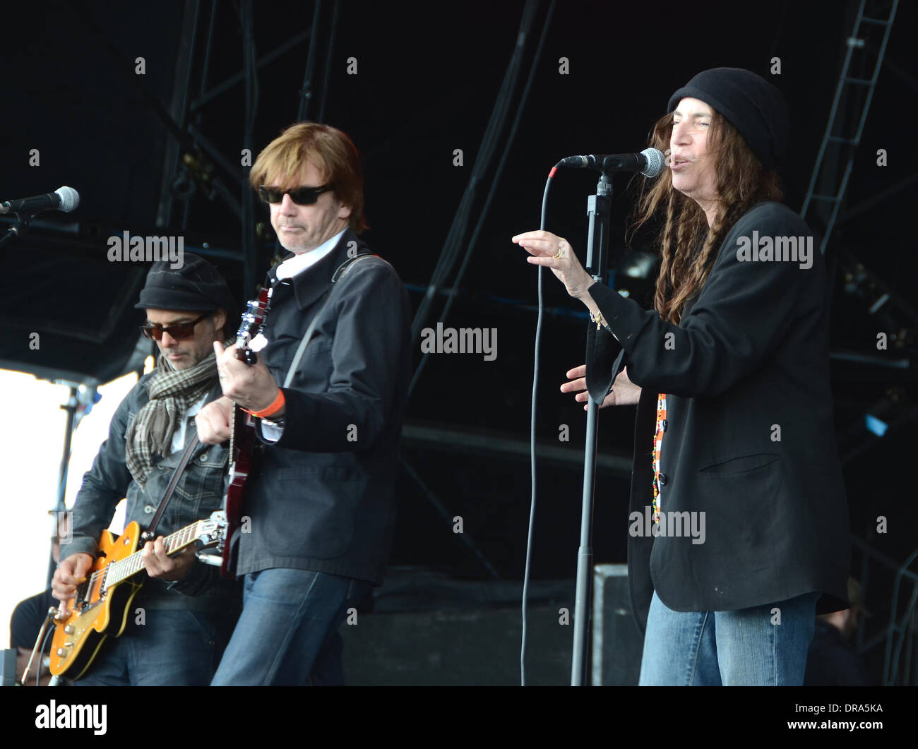 Patti Smith & Her Band Hop Farm Music Festival 2012 - Day 2 Paddock ...