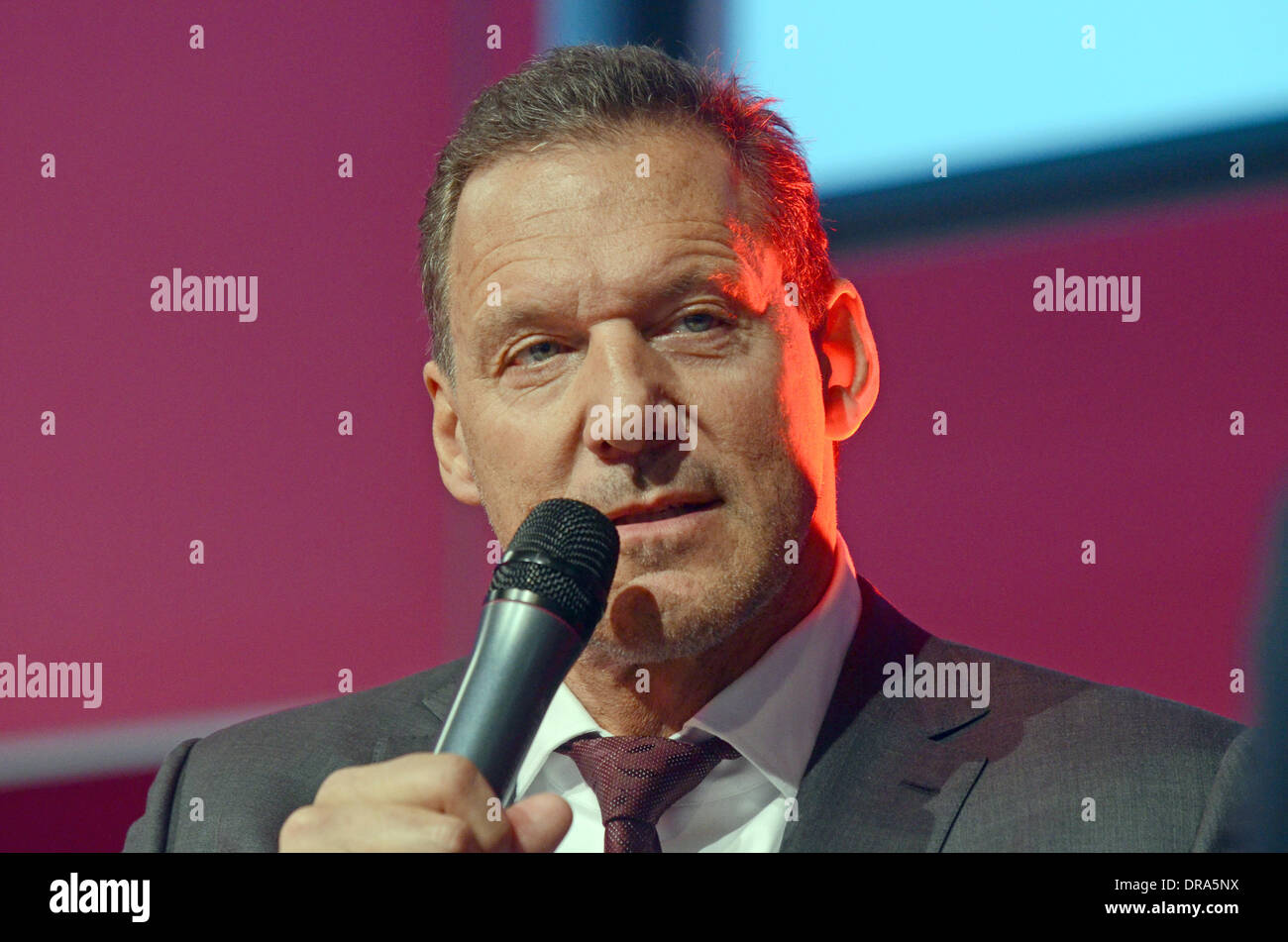 German actor Ralf Moeller speaks about his diving experiences at the ...
