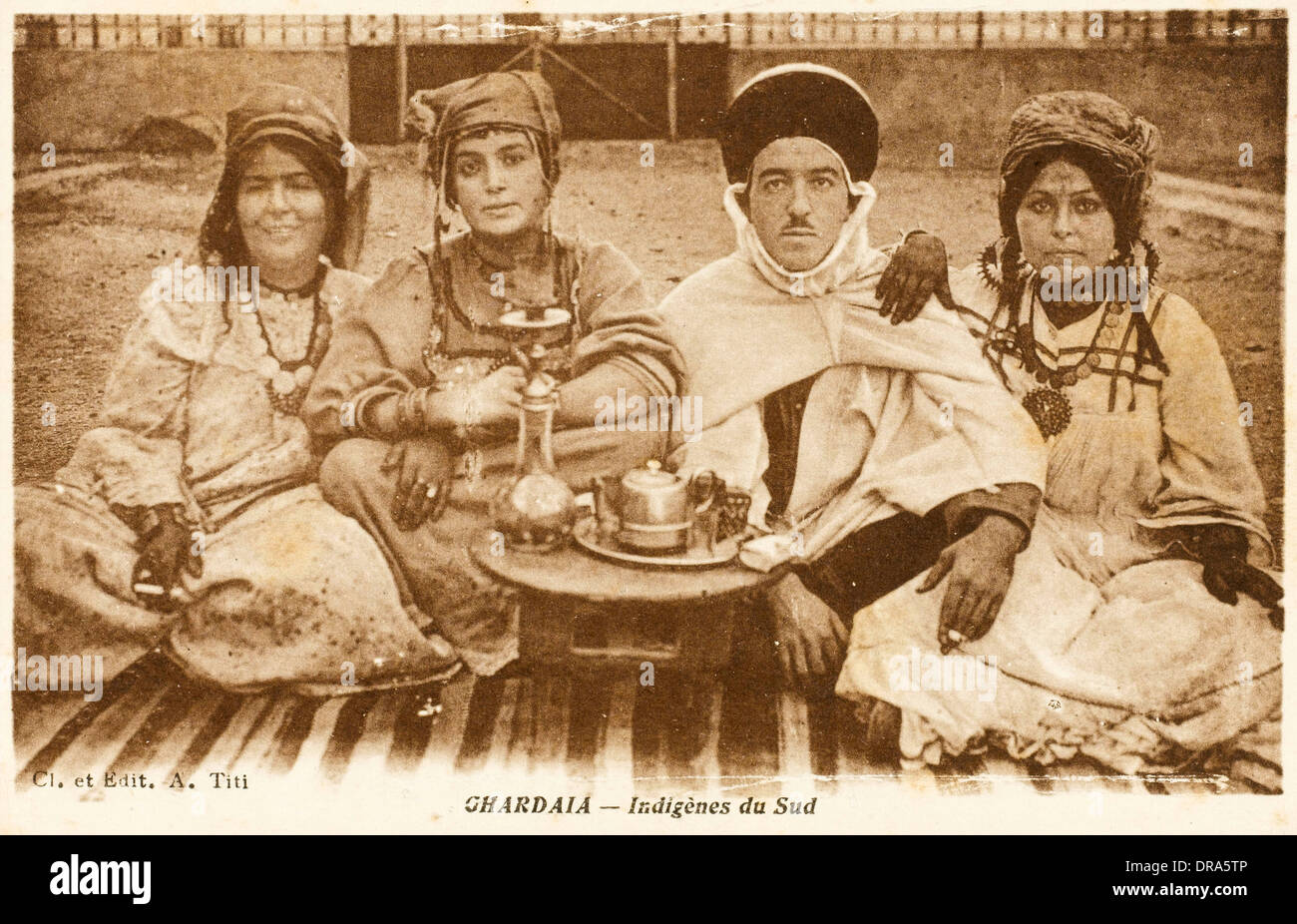 Indigenous Ghardaia people, Algeria Stock Photo - Alamy