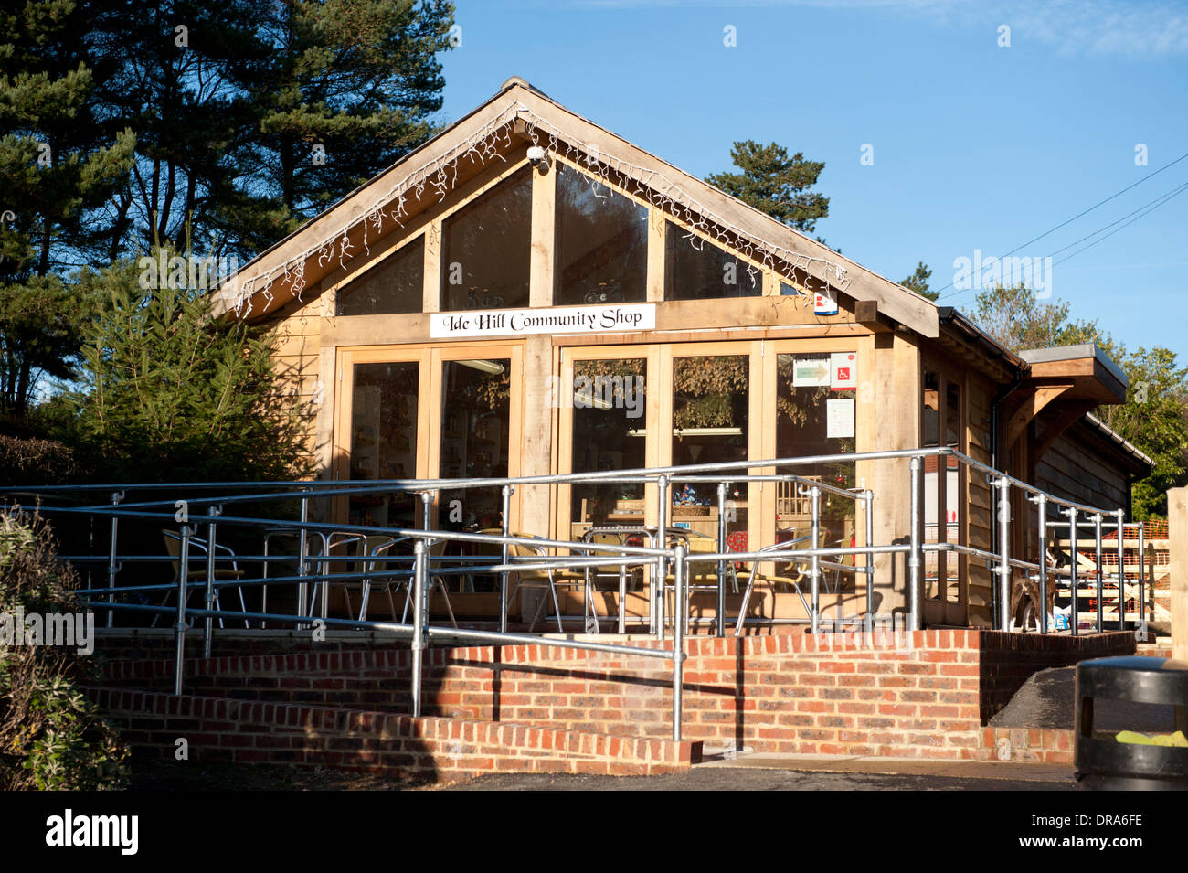 Community shop in Ide Hill Village, Kent, UK Stock Photo - Alamy