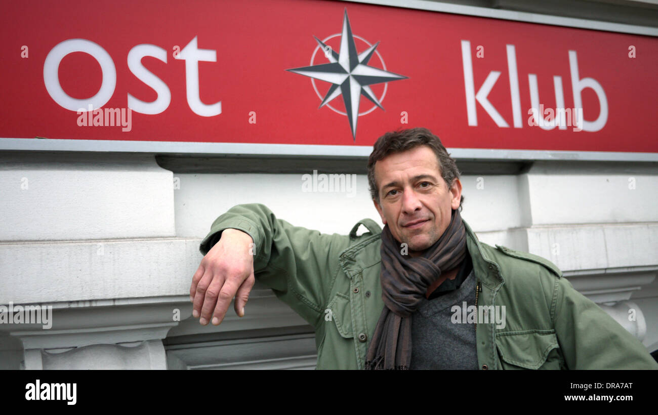 Vienna, Austria. 10th Jan, 2014. Owner of the 'Ost-Klub', Matthias ...