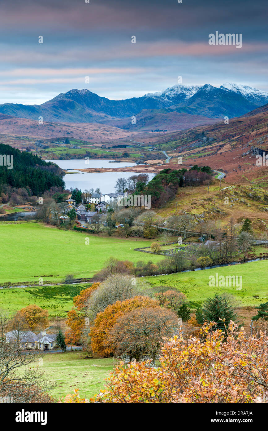 Capel curig snowdon hi-res stock photography and images - Alamy