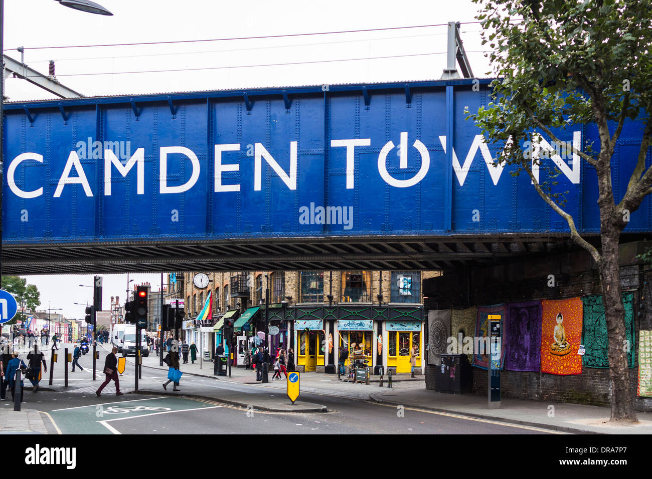 Camden town sign hi-res stock photography and images - Alamy