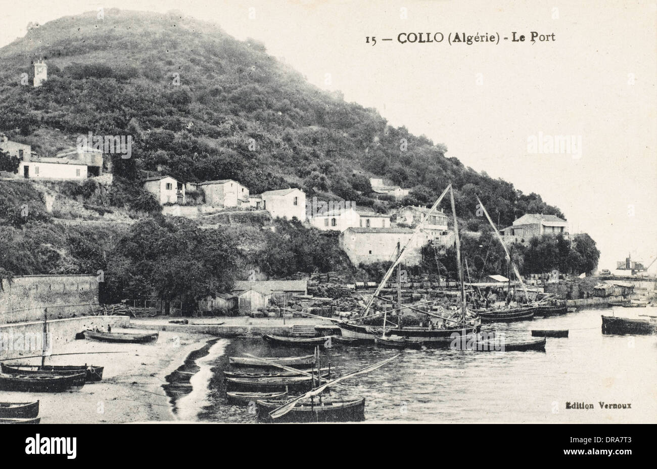 The Port of Collo, Algeria Stock Photo - Alamy