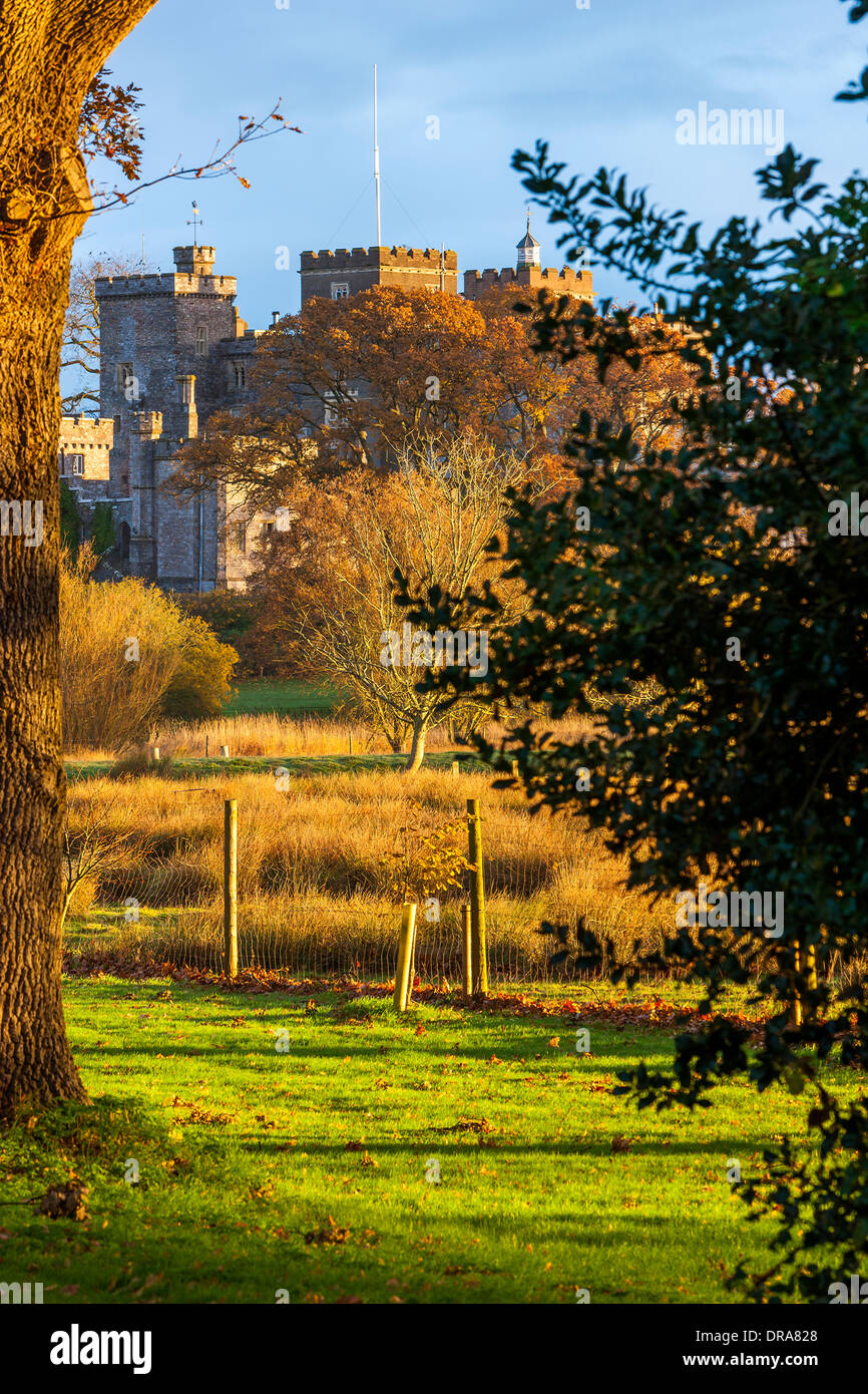 Powderham castle hi-res stock photography and images - Alamy