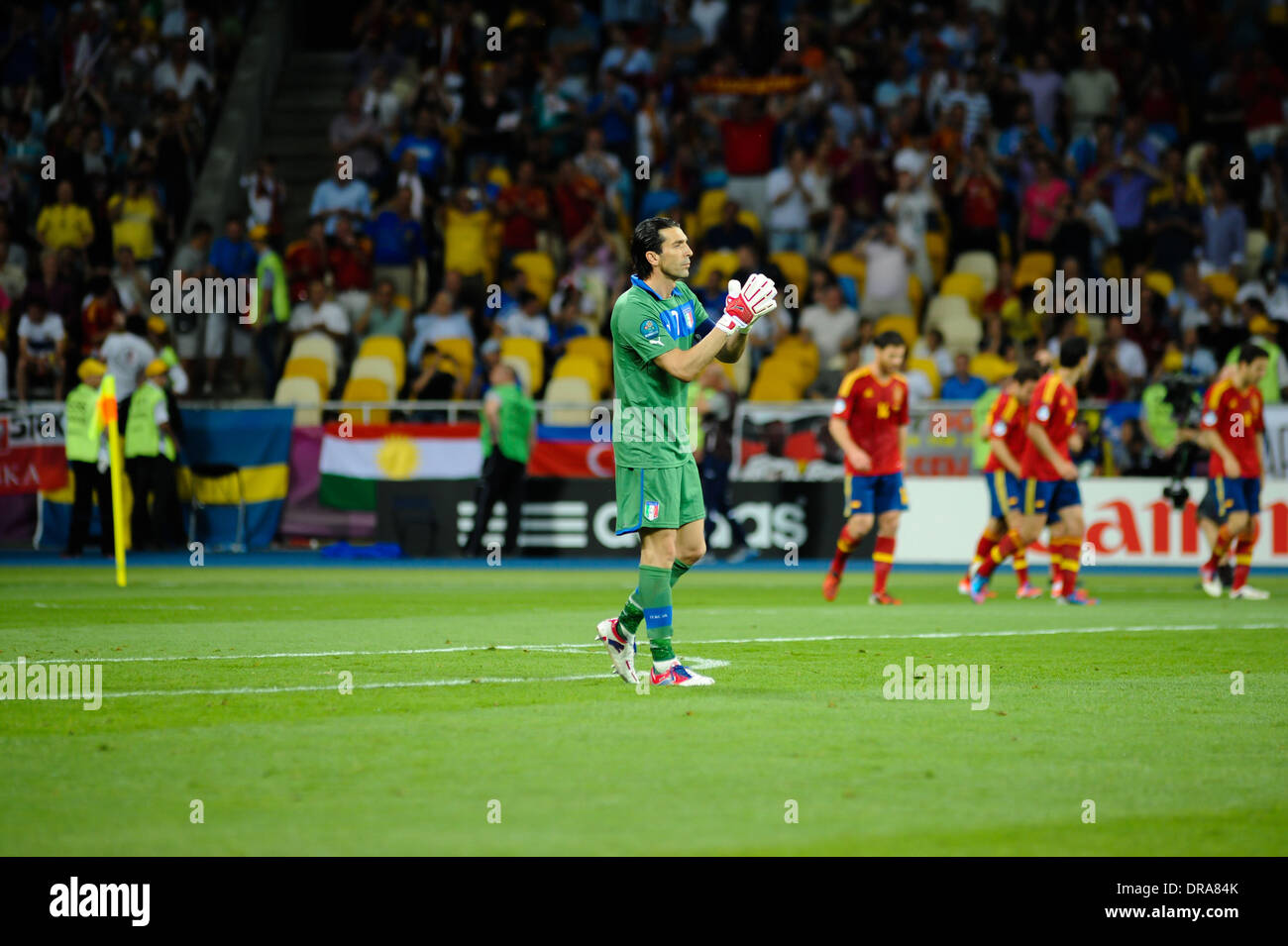 Gianluigi buffon uefa euro 212 final hi-res stock photography and ...