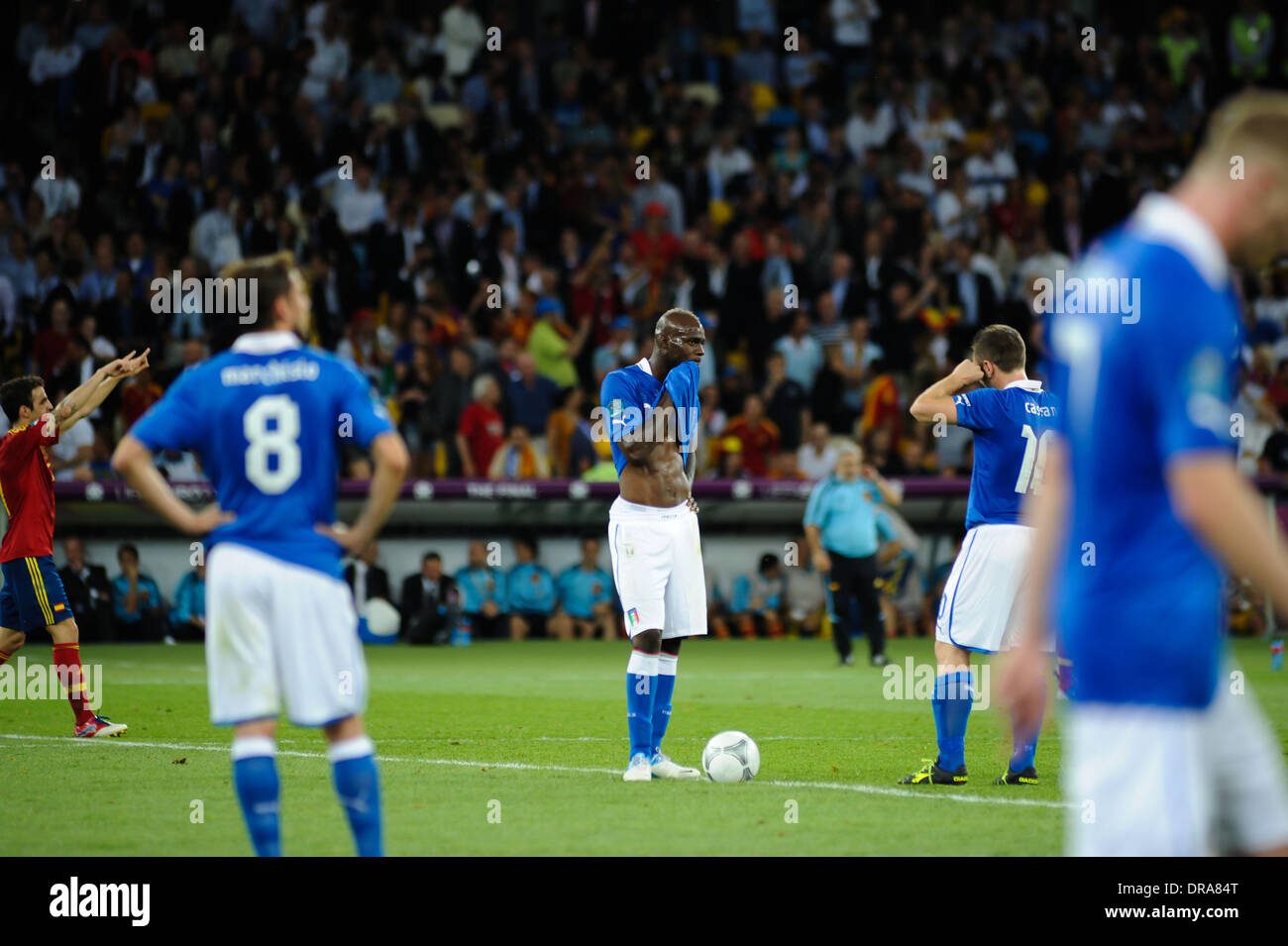 Mario balotelli uefa euro 212 final hi-res stock photography and images ...