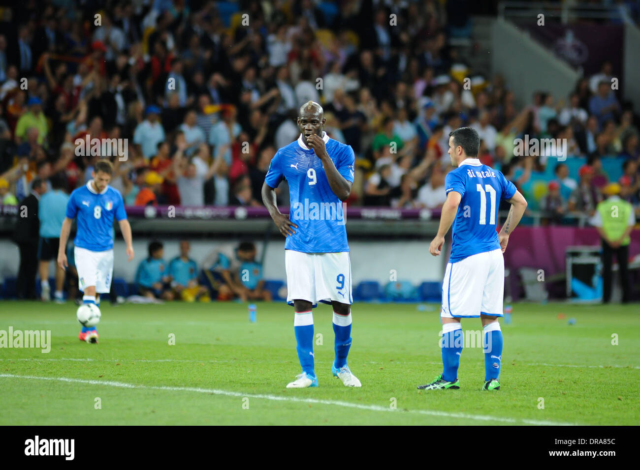 Mario Balotelli UEFA Euro 212 final: Spain 4 v Italy 0 held at Olympic ...