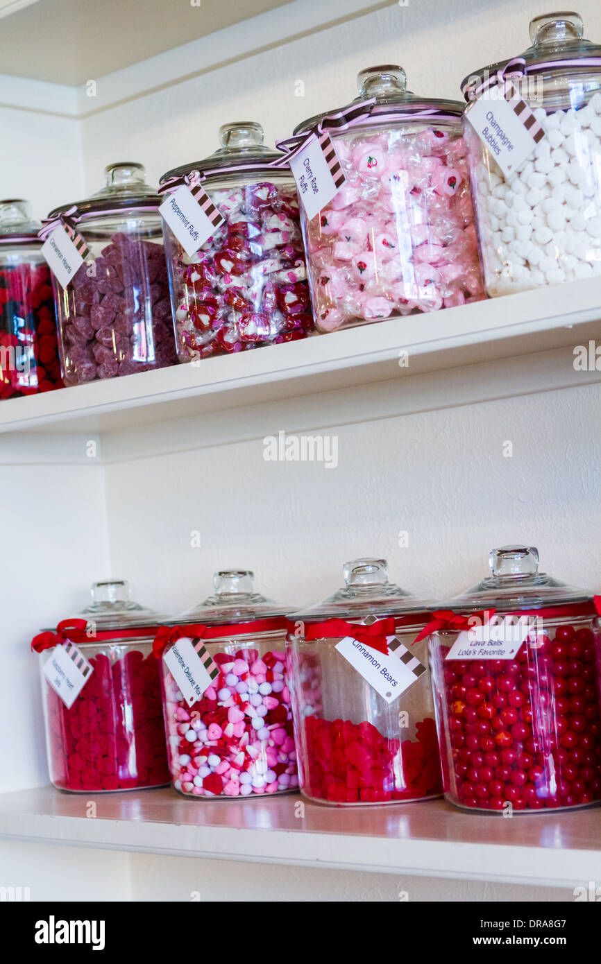 Jars Filled With Candy Stock Photos & Jars Filled With Candy Stock ...