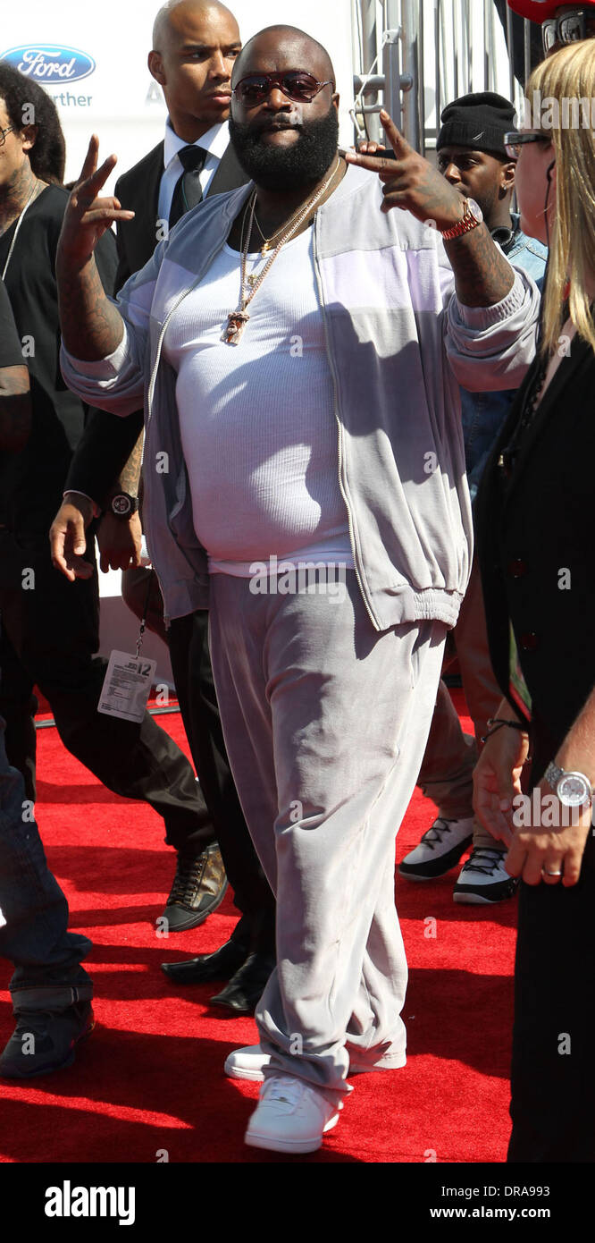 Rick Ross 2012 BET Awards at The Shrine Auditorium - Arrivals Los ...