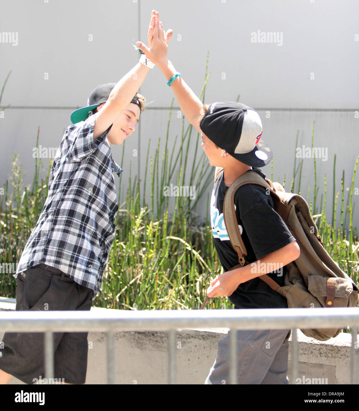 Tom Schaar and Trey Wood X-Games event in Downtown LA - Day 3 Los ...