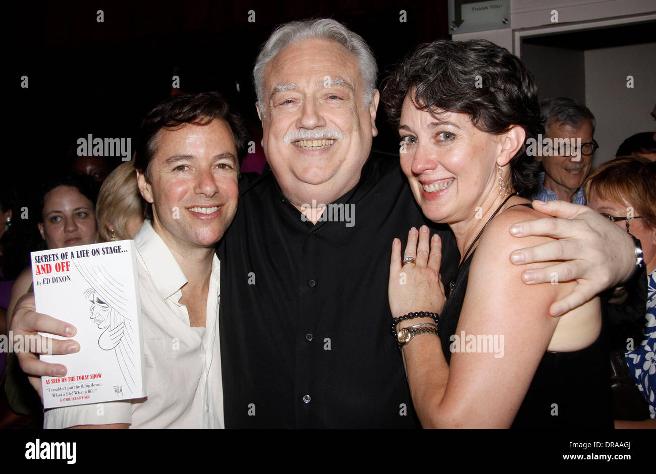 Gordon Greenberg, Ed Dixon and Donna Lynn Cooper Hilton Post show ...