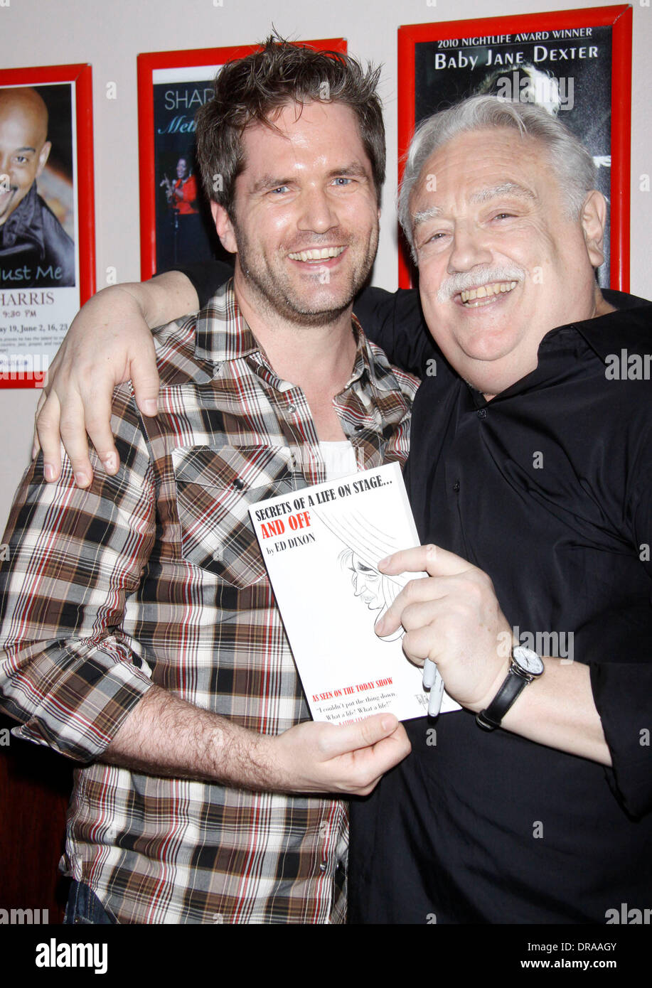 Aaron Ramey and Ed Dixon Post show celebration/book launch for Ed Dixon ...