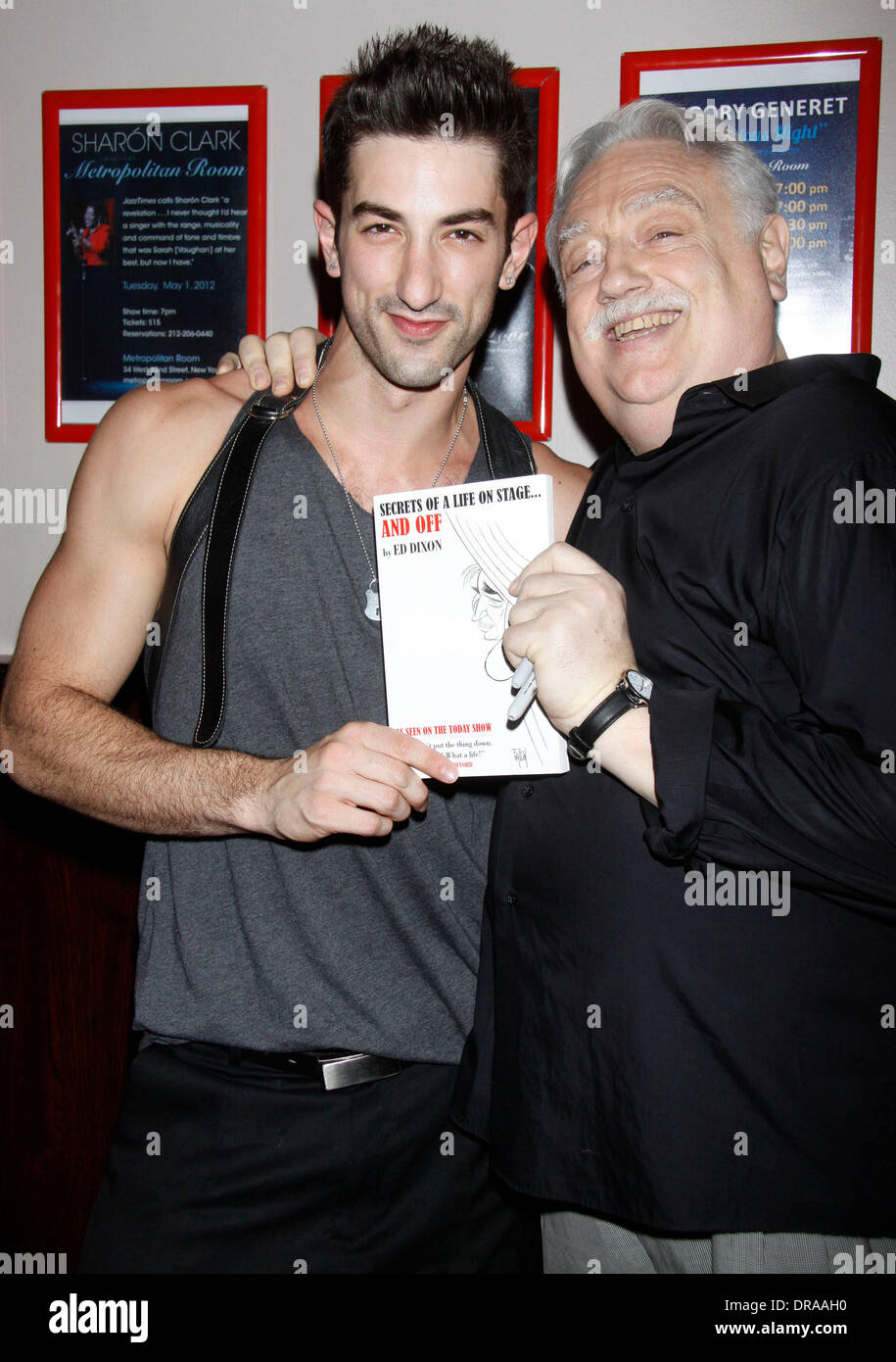 Brandon Rubendall and Ed Dixon Post show celebration/book launch for Ed ...