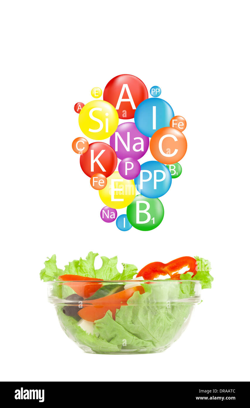 Organic food icons white Cut Out Stock Images & Pictures - Alamy