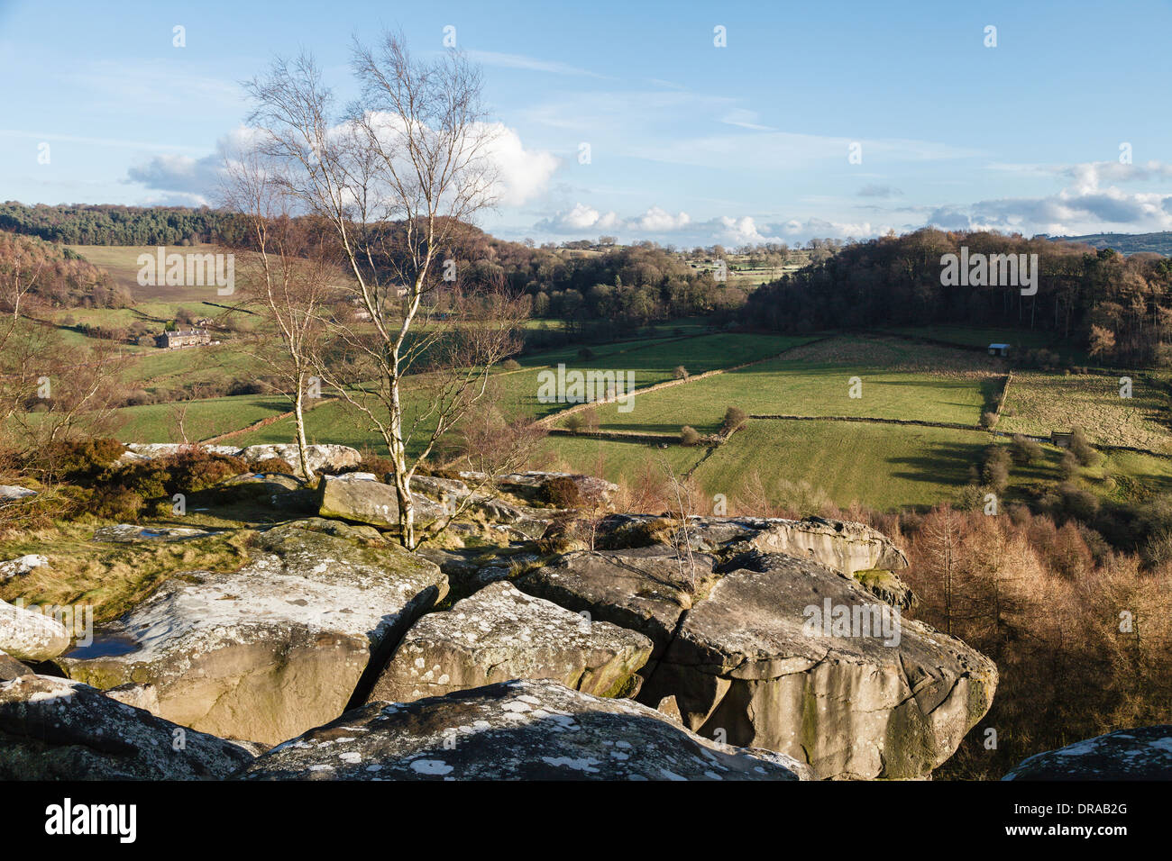 Cratcliffe rocks birchover hi-res stock photography and images - Alamy