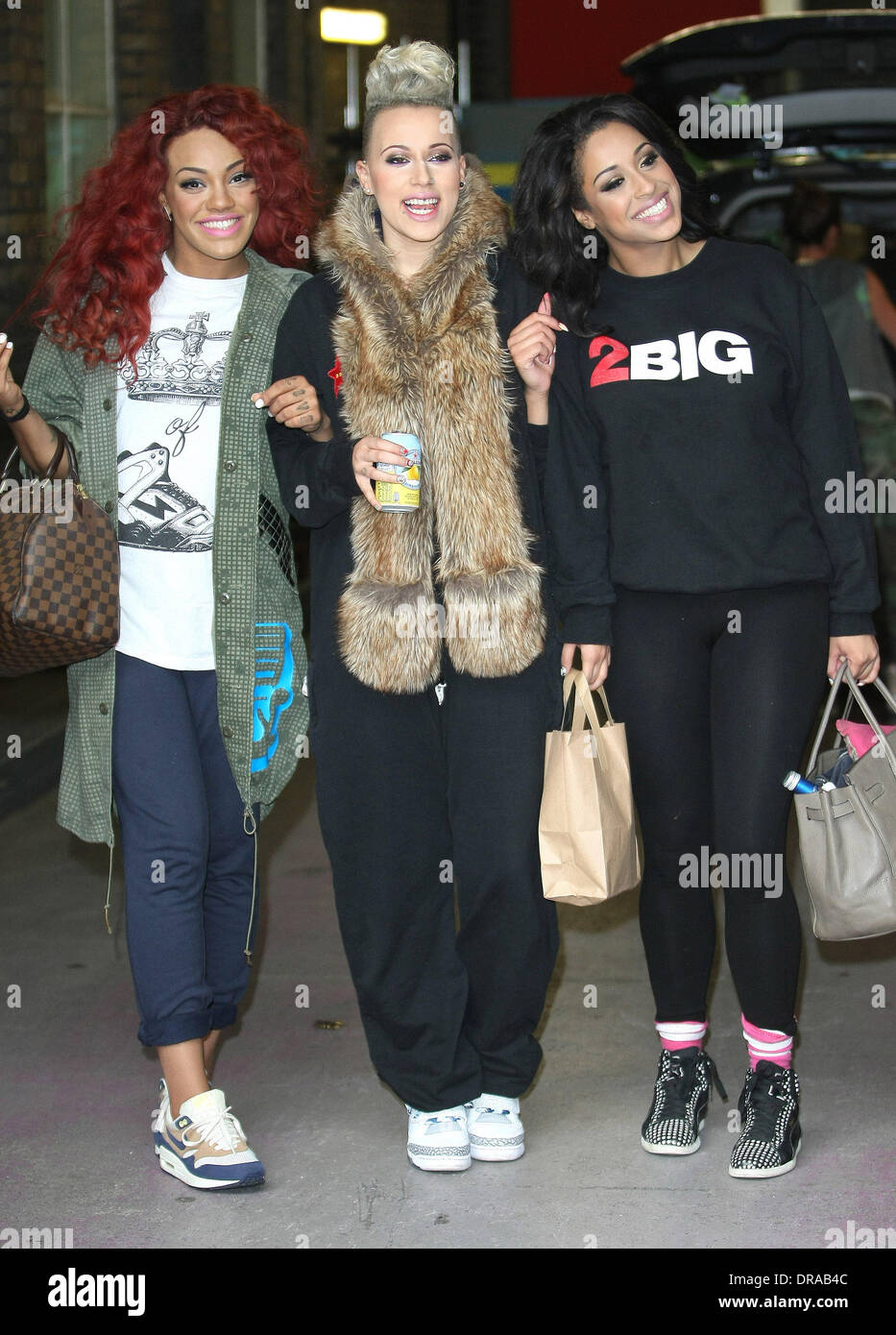 Stooshe outside the ITV studios London, England - 03.07.12 Stock Photo ...