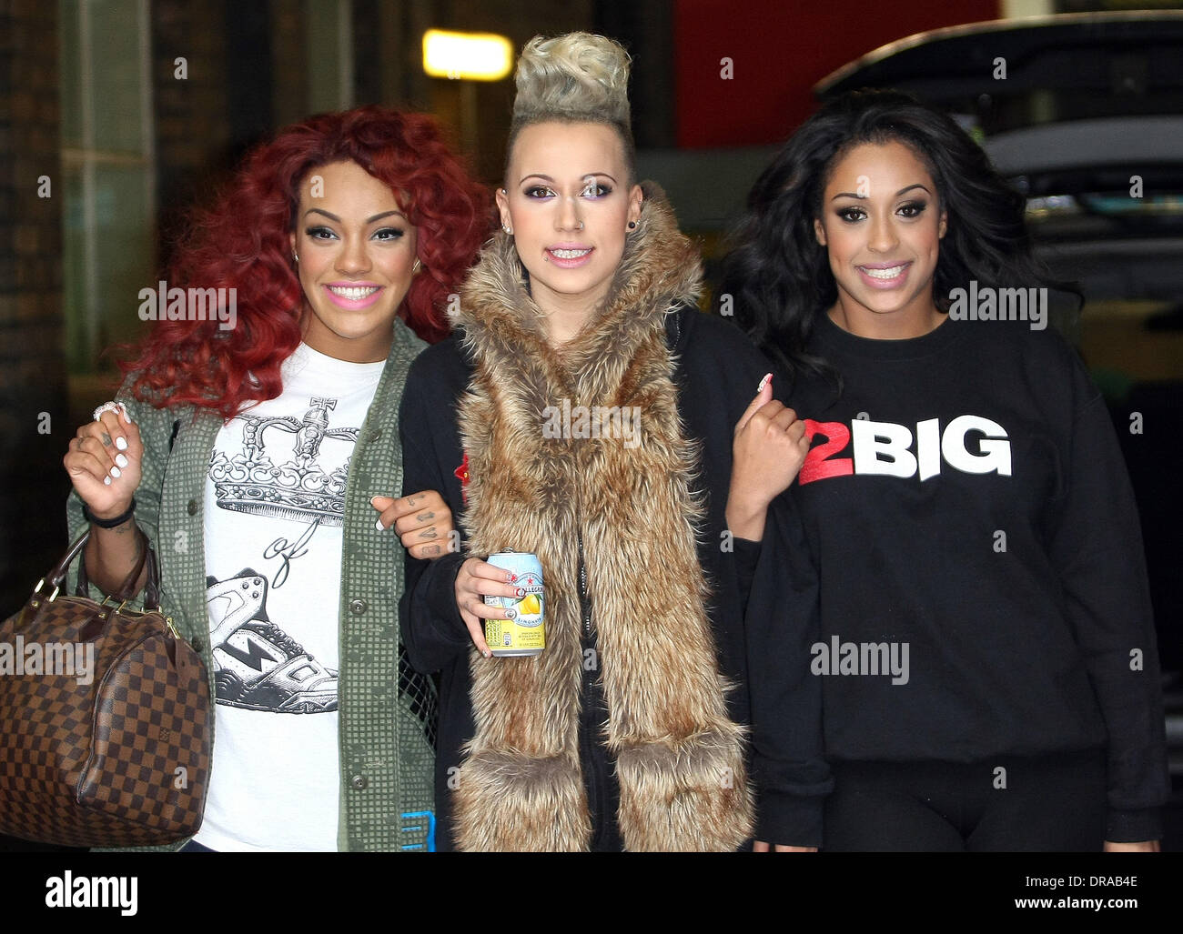 Stooshe outside the ITV studios London, England - 03.07.12 Stock Photo ...