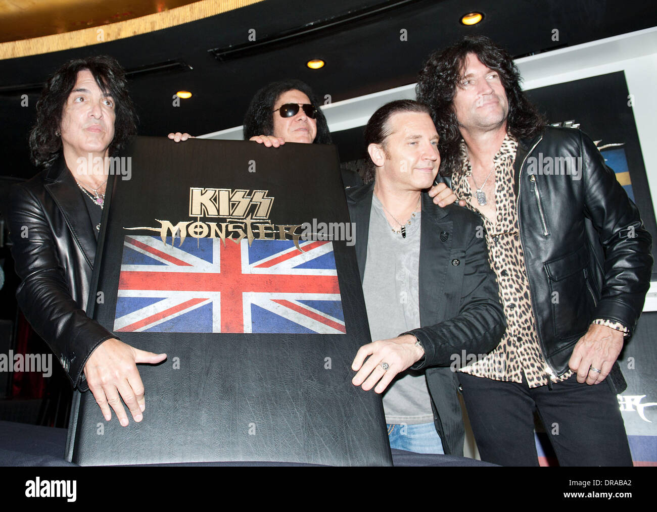 Paul Stanley, Gene Simmons, Eric Singer and Tommy Thayer Members of U.S ...