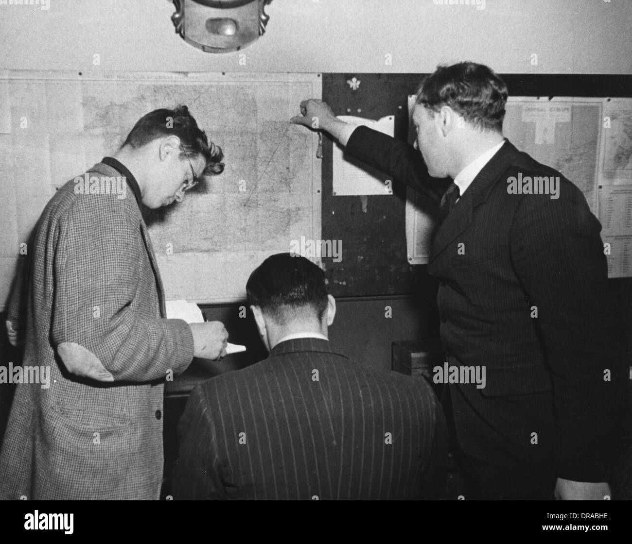 Wireless Operator School, WWII Stock Photo - Alamy