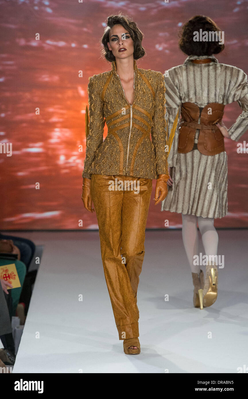 Model Paris Fashion Week Fall / Winter 2013 - Jean Luc Amsler - Catwalk ...