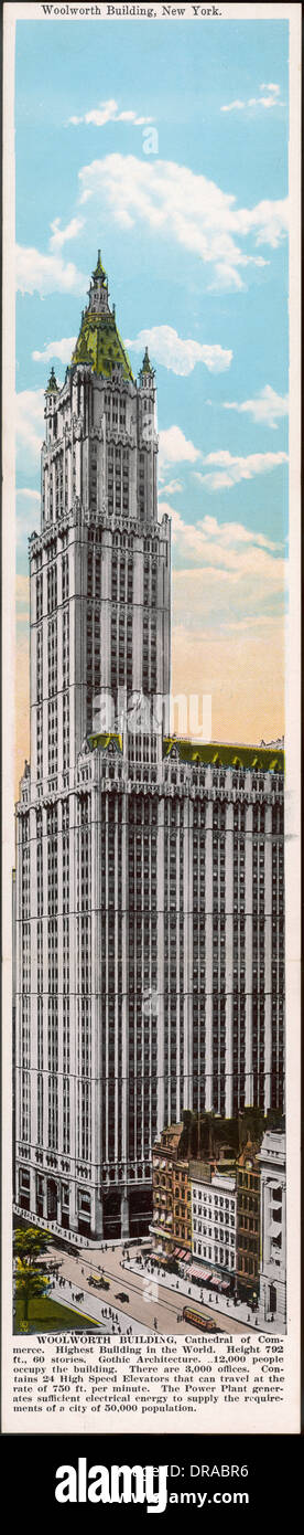 Woolworth tower hi-res stock photography and images - Alamy