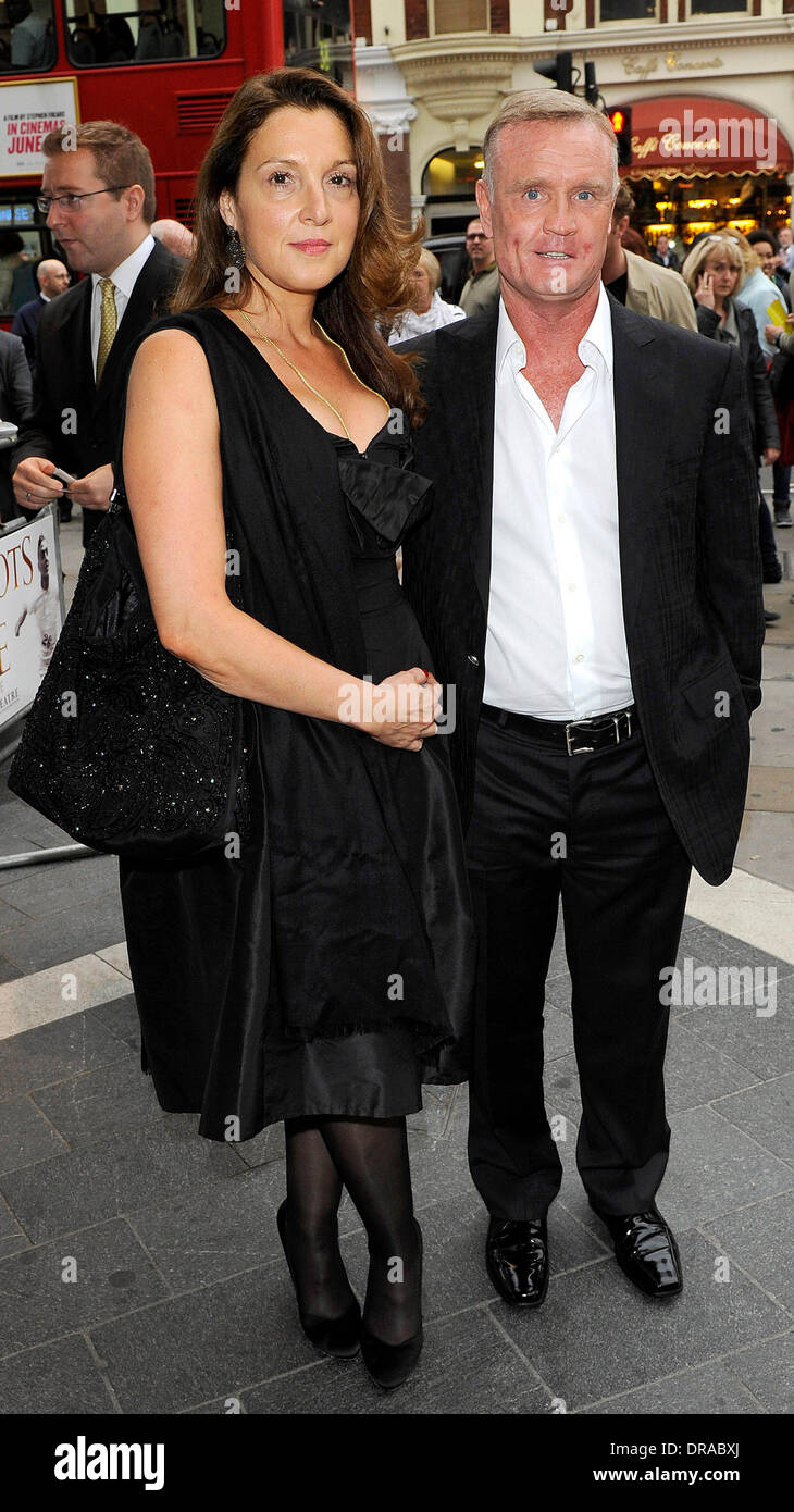 Barbara Broccoli and guest, Chariots of Fire gala night at the Gielgud ...