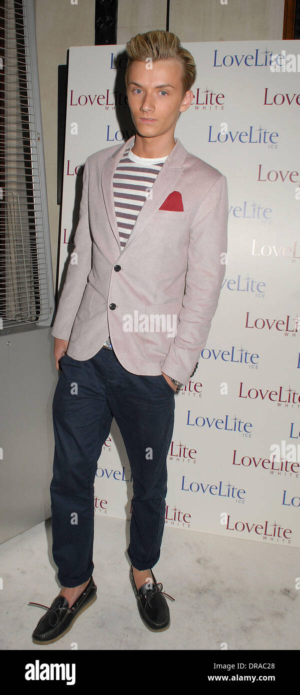 Harry Derbidge , LoveLite launch party at the Sanctum Soho Hotel London ...