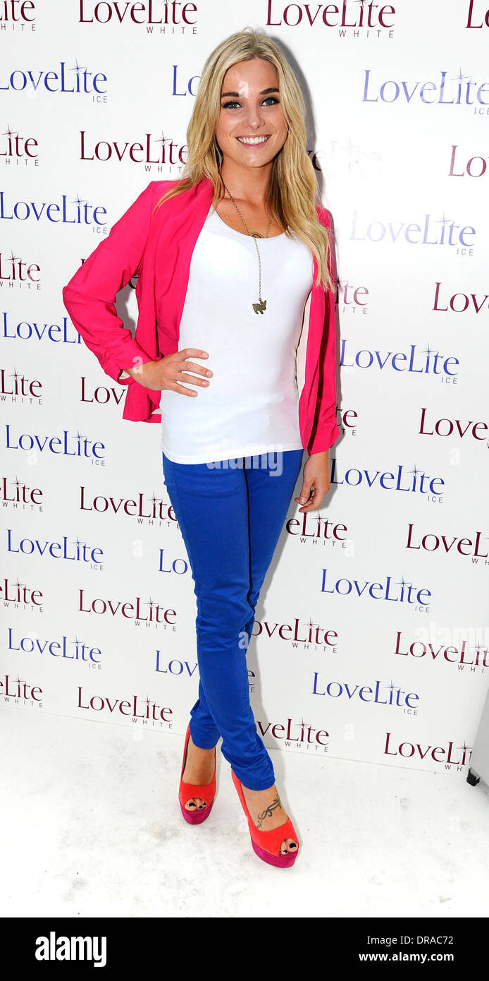 Sian Welby, LoveLite launch party at the Sanctum Soho Hotel London ...