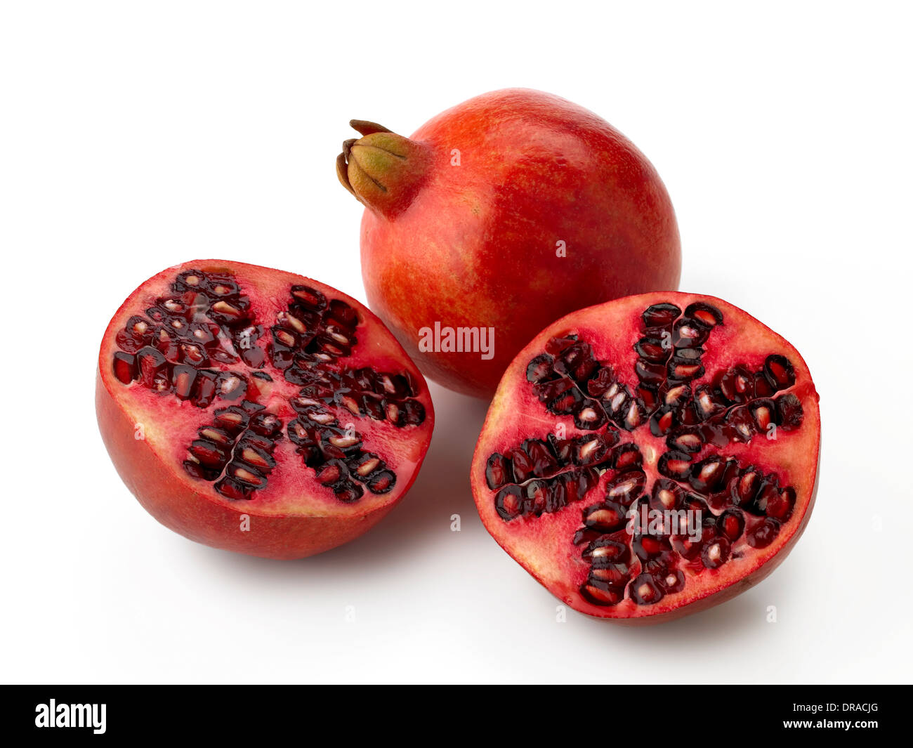 Two open pomegranates hi-res stock photography and images - Alamy