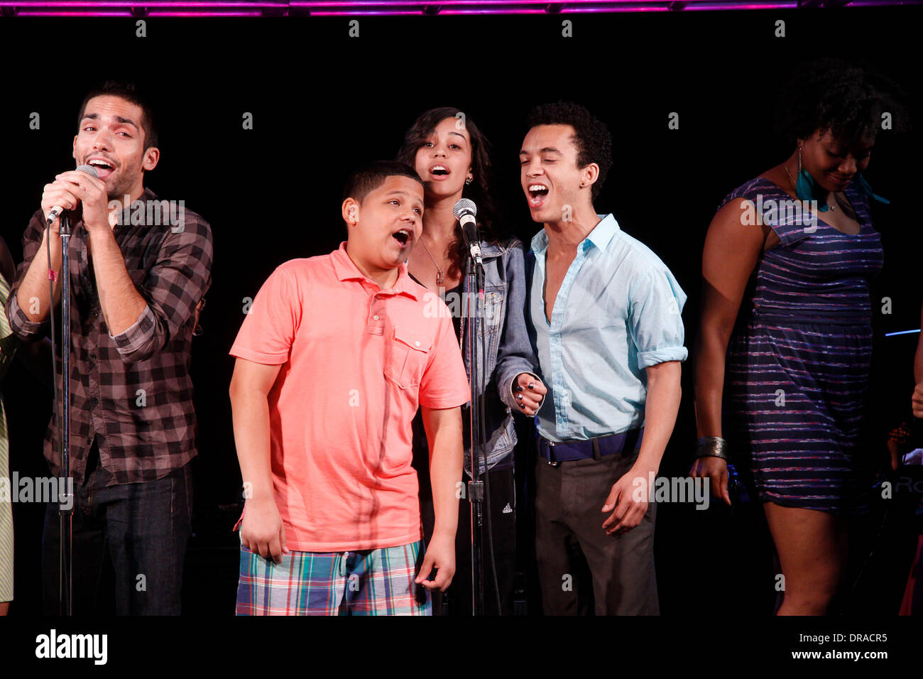The cast of Rio A Special Preview of the 2012 The New York Musical ...