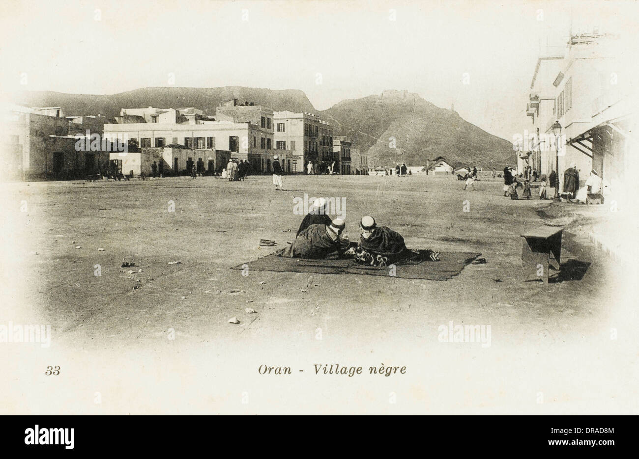 Black Village at Oran, Algeria Stock Photo - Alamy