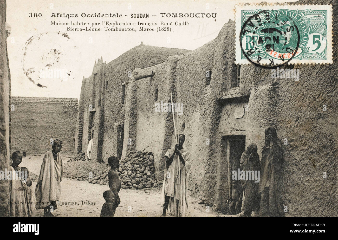 Timbuktu, Mali - House belonging to Caille Stock Photo - Alamy