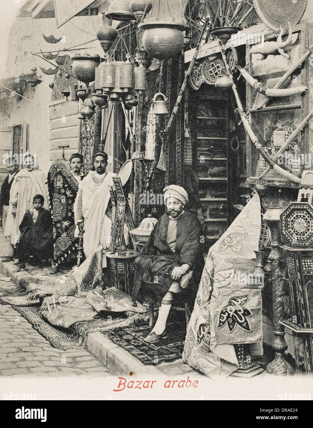 Tunisia - Arab Bazaar Stock Photo - Alamy