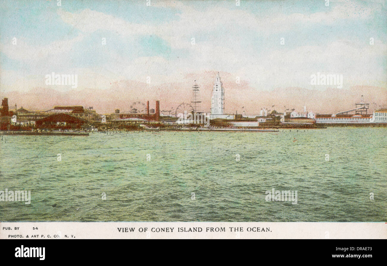 History of coney island hi-res stock photography and images - Alamy