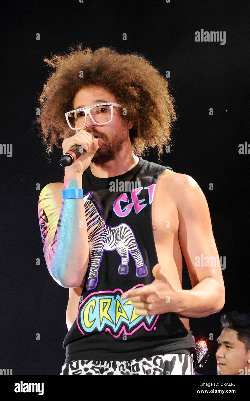 RedFoo performs solo at the Molson Canadian Amphitheatre during LMFAO's ...