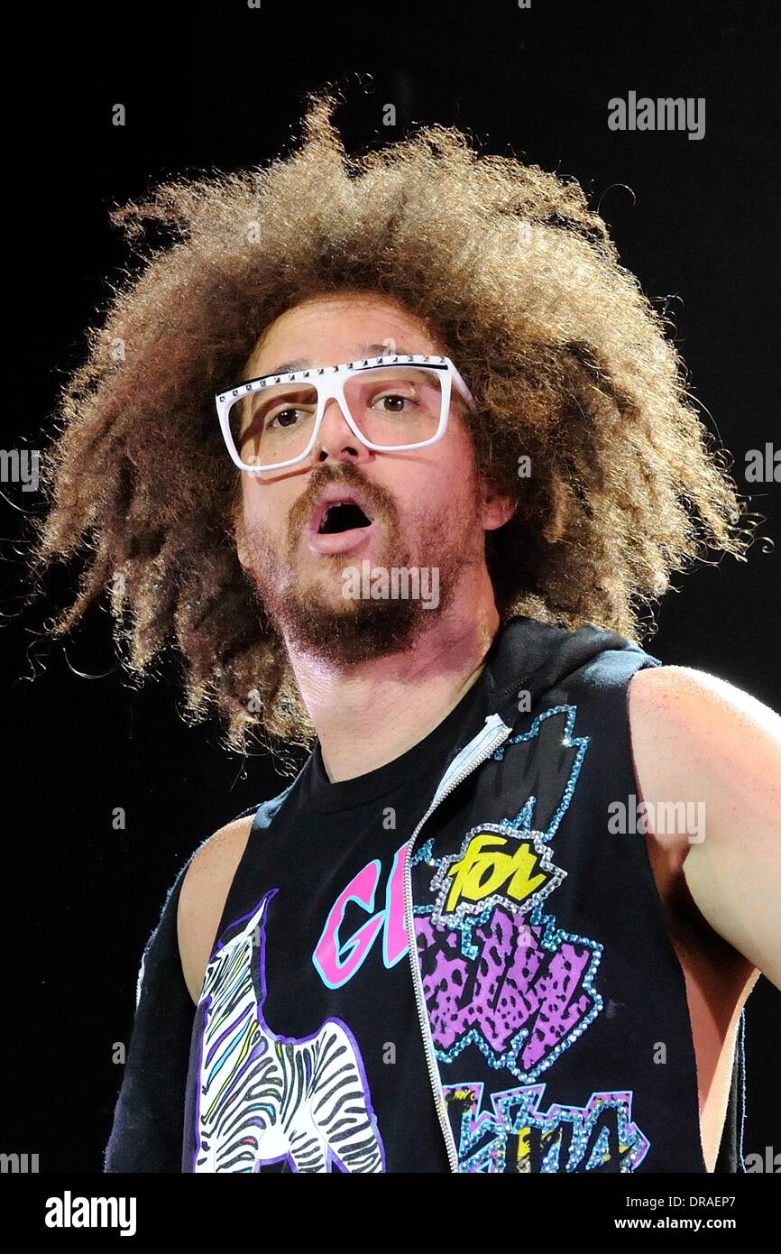 RedFoo performs solo at the Molson Canadian Amphitheatre during LMFAO's ...