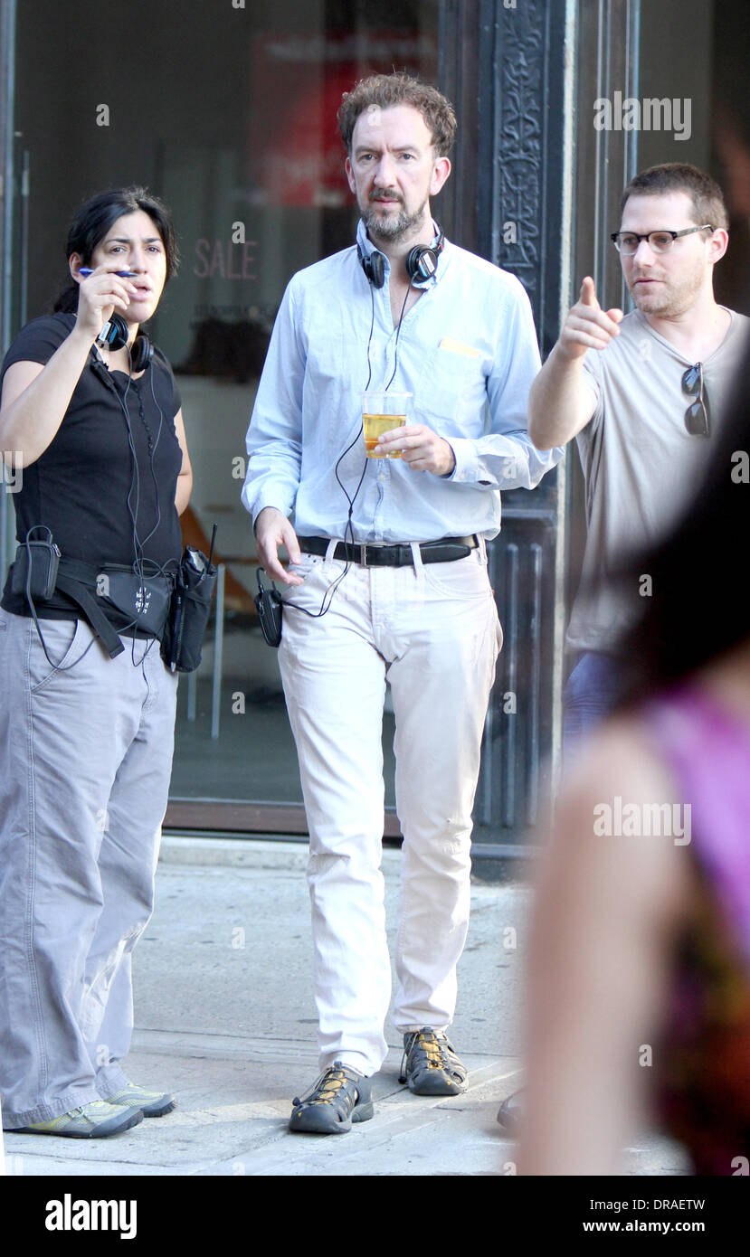 Director John Carney filming on the set of his new movie 'Can A Song ...