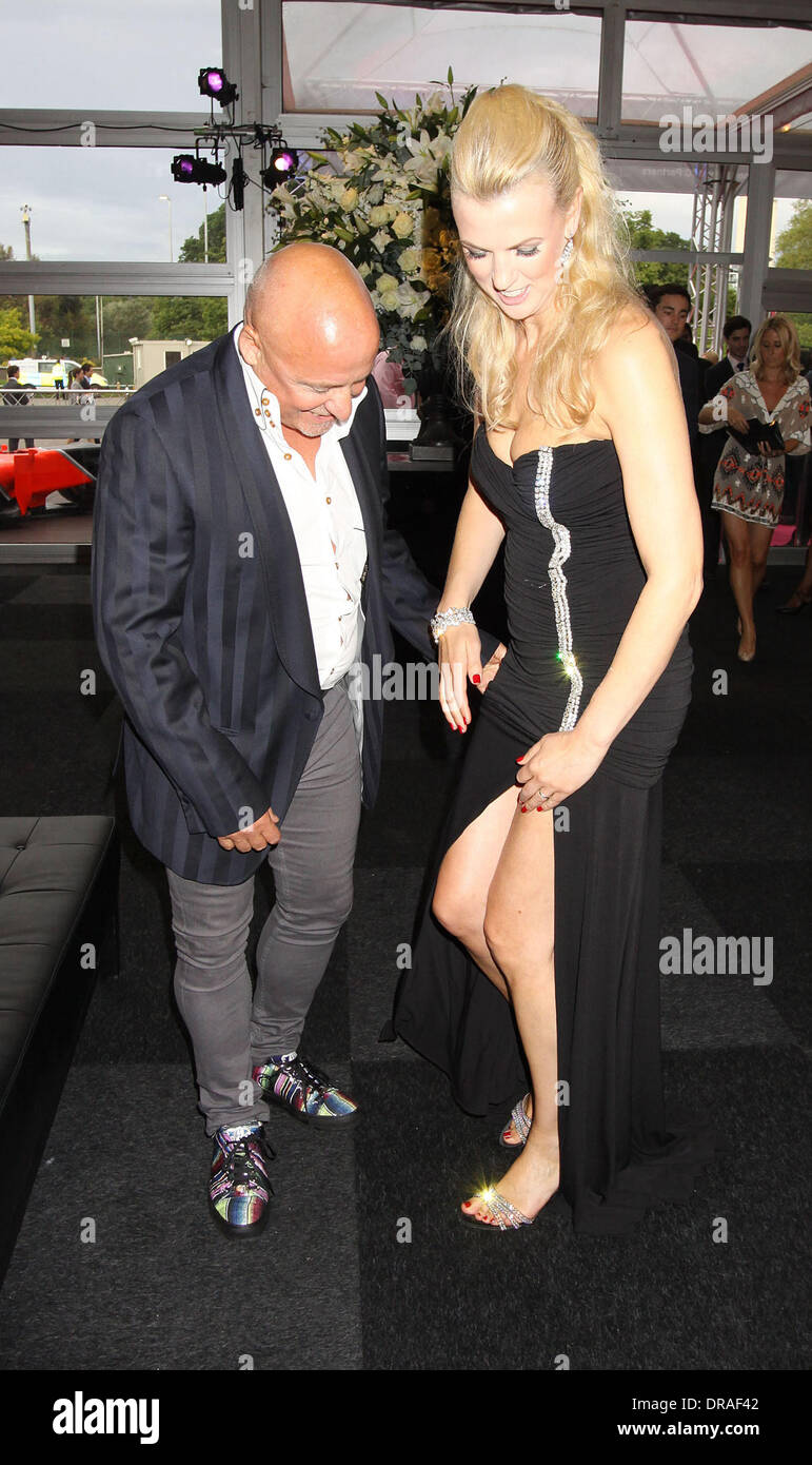 Aldo Zilli and wife Nikki The F1 Party marking the official launch of ...