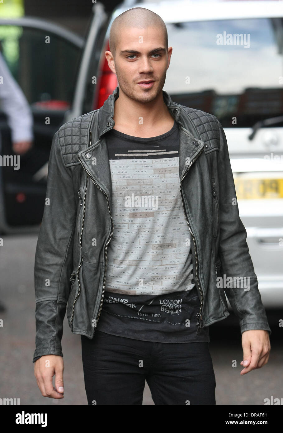 Max George of The Wanted Celebrities at the ITV studios London, England ...