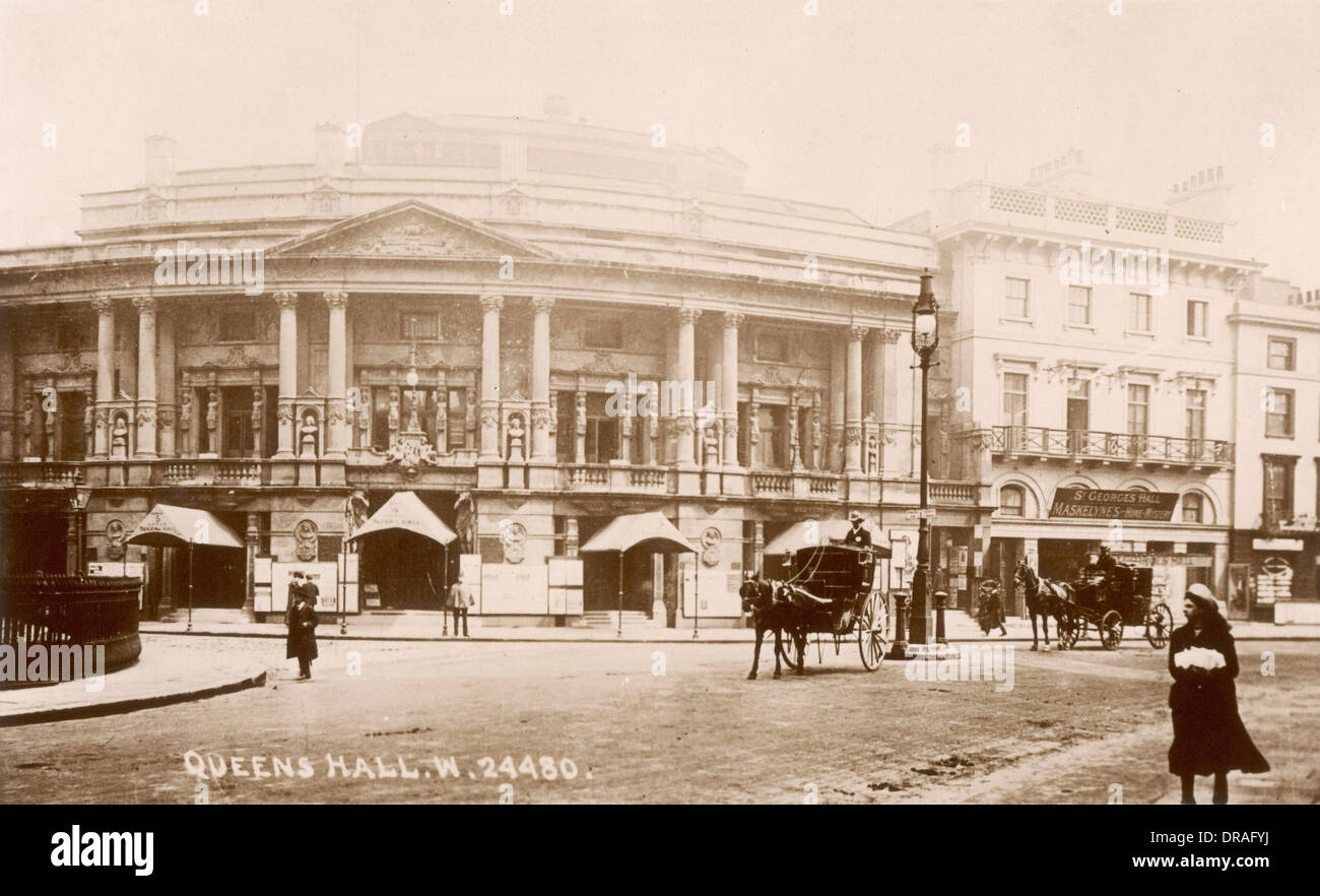 Queen's Hall, London Stock Photo - Alamy