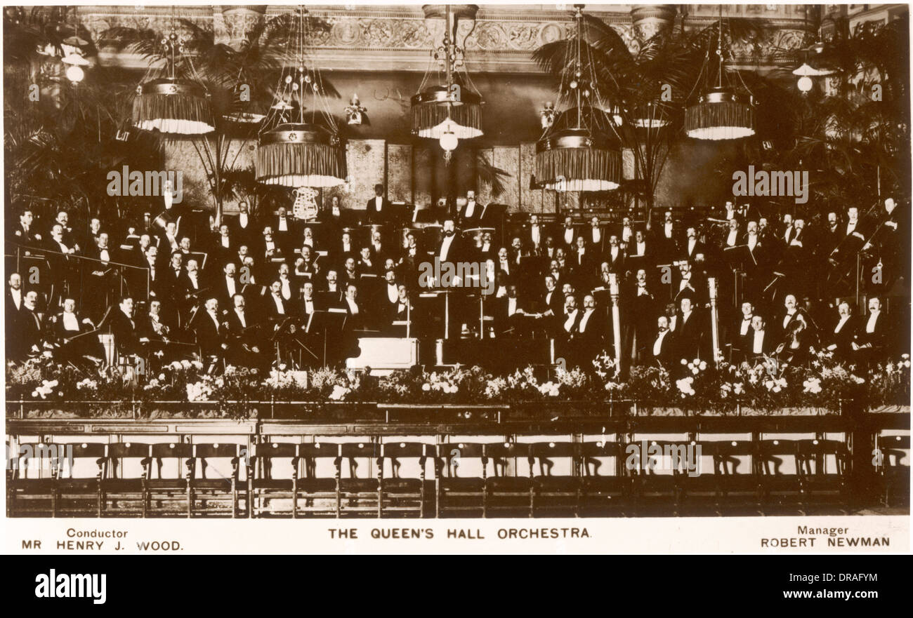 Queen's Hall Orchestra, London Stock Photo - Alamy
