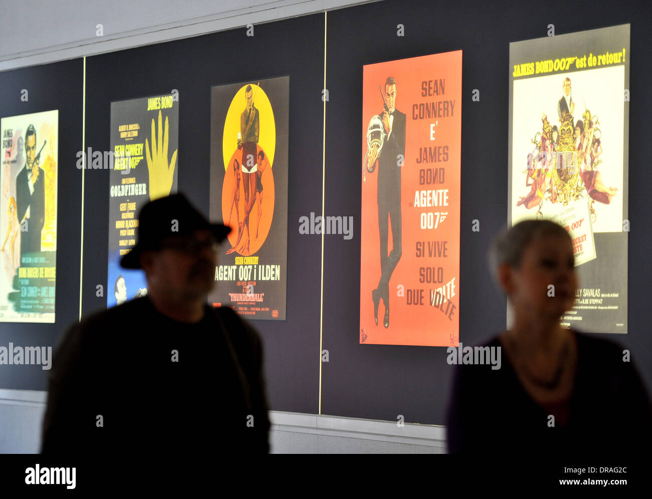 Various James Bond posters Designing 007 - Fifty Years of Bond Style ...
