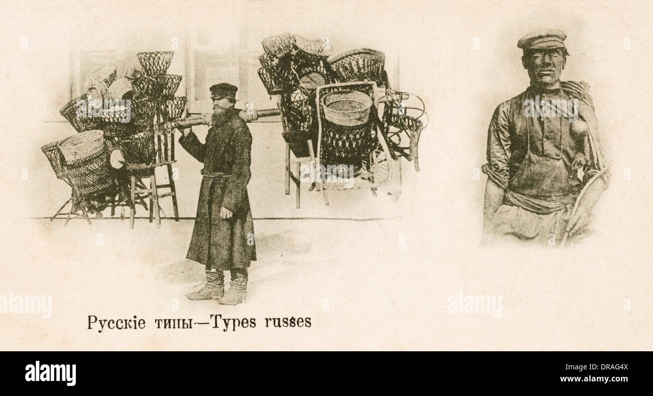 Two Russian workmen Stock Photo - Alamy