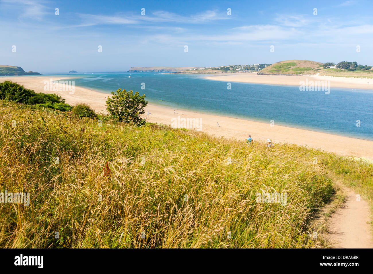River Camel, Camel Estuary, North Cornwall, England, United Kingdom ...