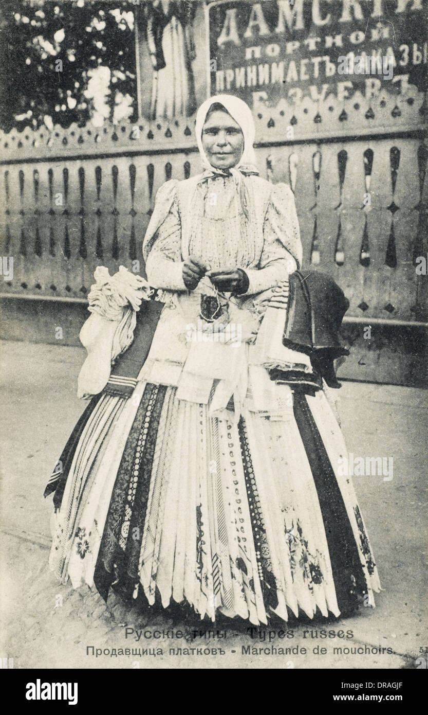 Russian woman in a headscarf hi-res stock photography and images - Alamy