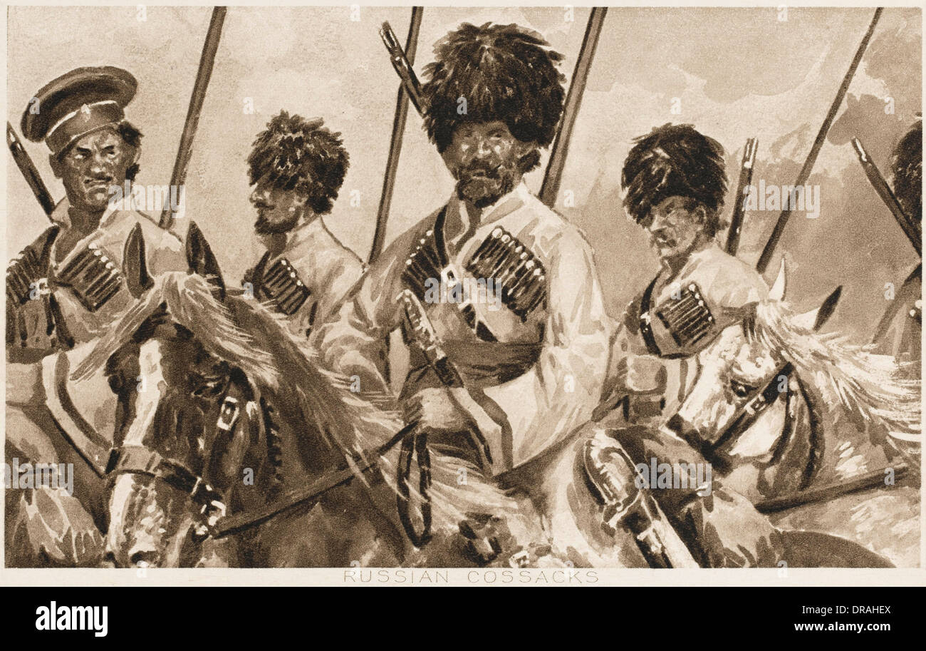 Russian cossacks hi-res stock photography and images - Alamy