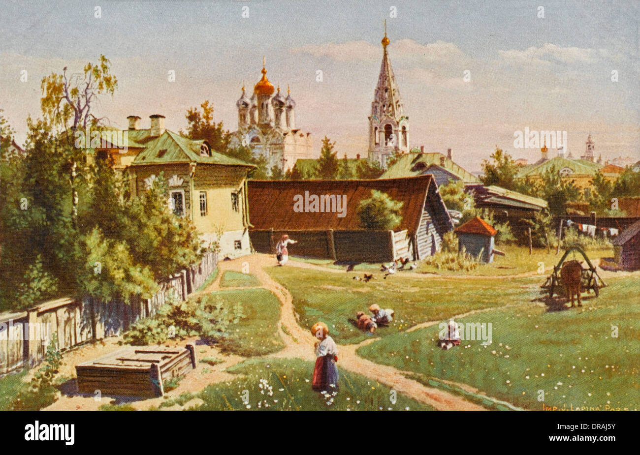 Children playing in moscow hi-res stock photography and images - Alamy