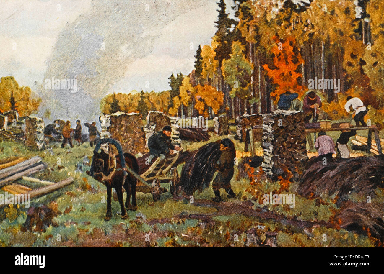 Woodcutters hi-res stock photography and images - Alamy