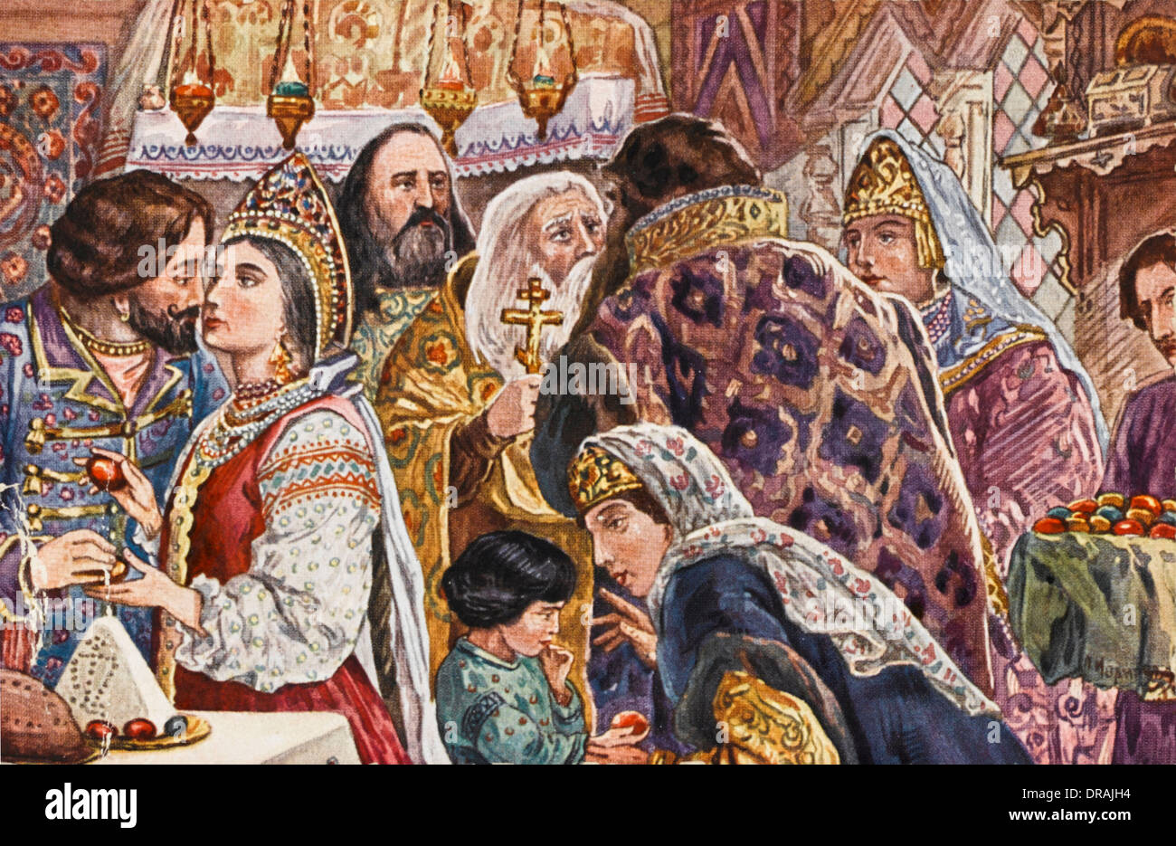 Russian orthodox service hi-res stock photography and images - Alamy